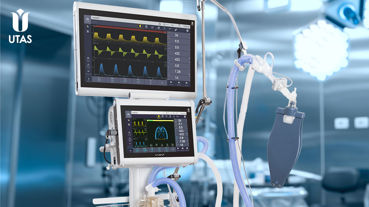 All-around monitoring during respiratory support in UVENT-S ventilators ...