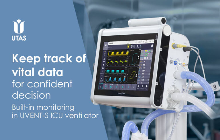 All-around monitoring during respiratory support in UVENT-S ventilators ...